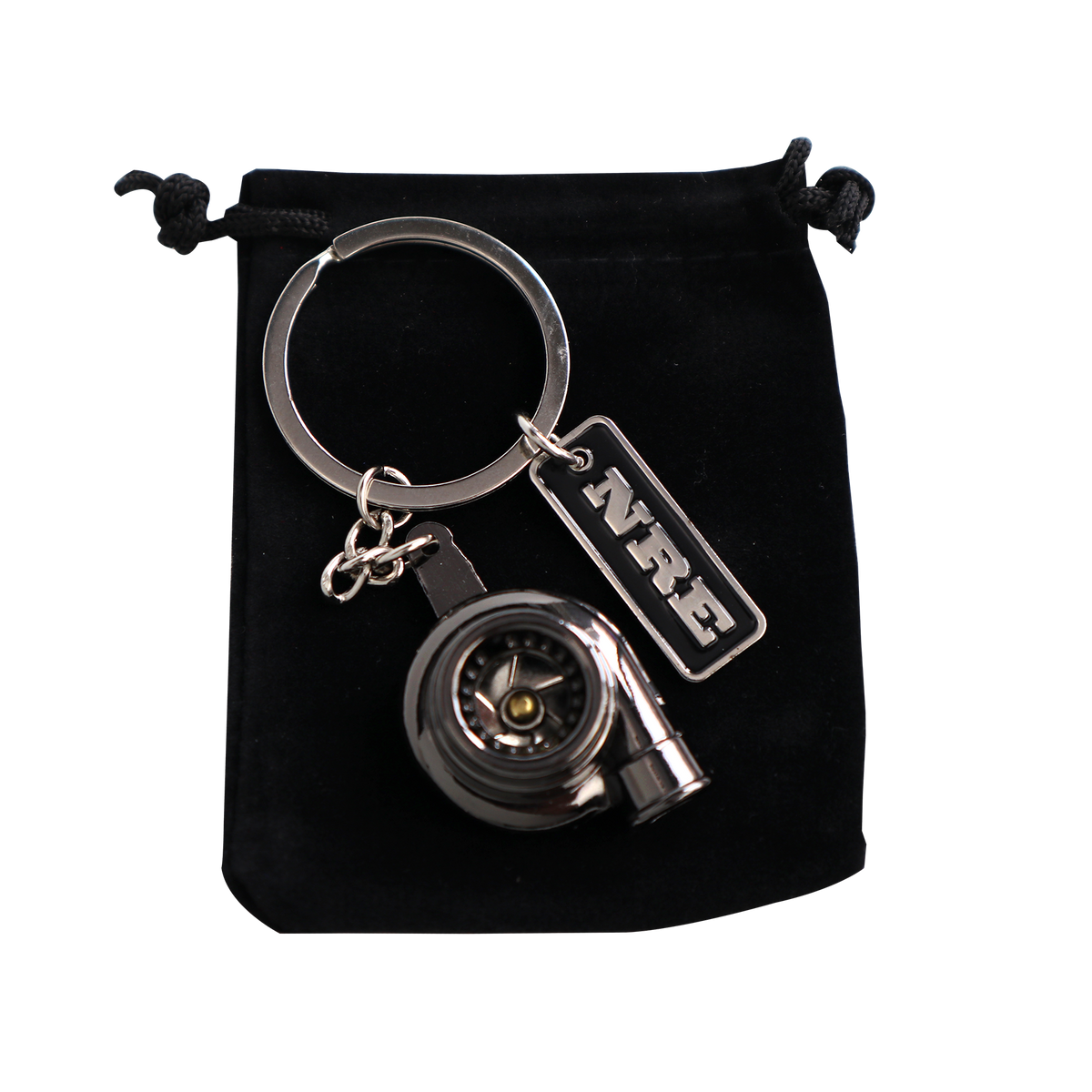 NRE Turbo Keychain - Black – nelsonracingengines